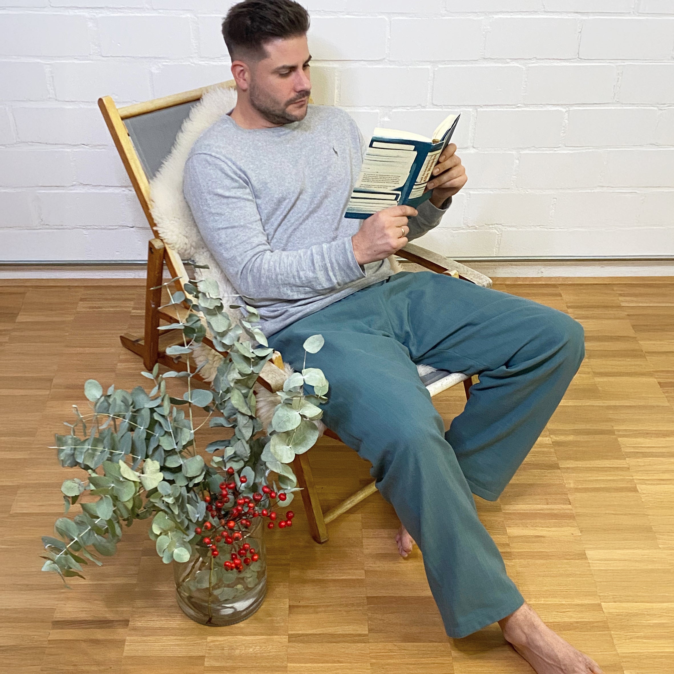 PDF - patron digital du pantalon de pyjama Monsieur Tim de Studio Schn – C'est du Joly