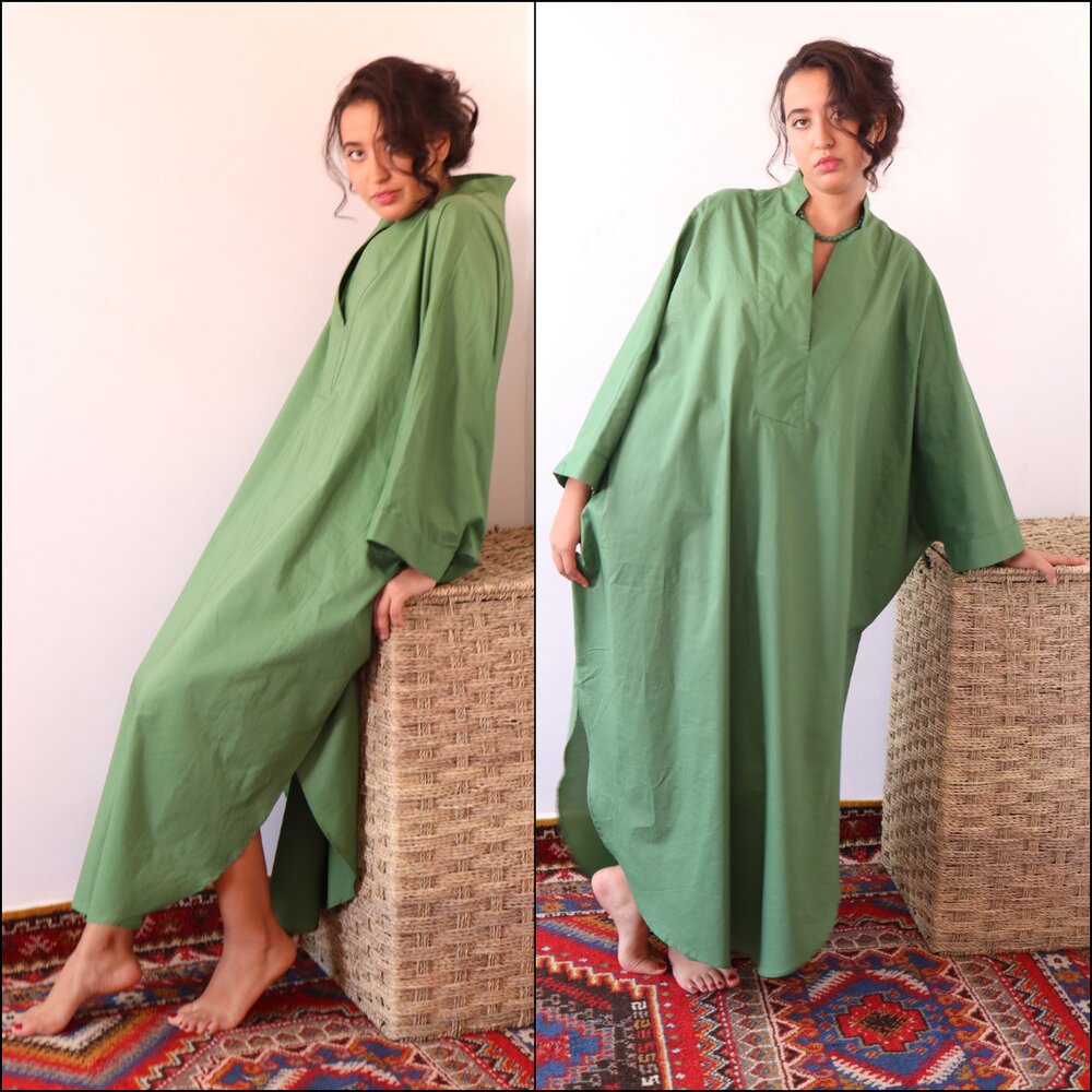 PDF - Patron digital du caftan Zaho de Clic Pattern taille unique (fr ...