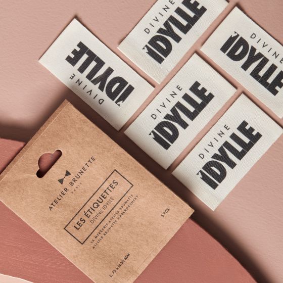 Lot de 5 étiquettes Divine Idylle (prix pour le sachet de 5) – C'est du ...